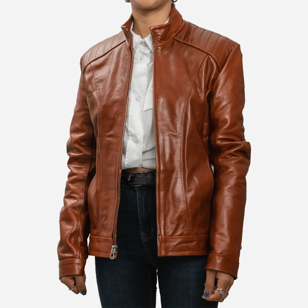 Chamarra de piel - Fearless