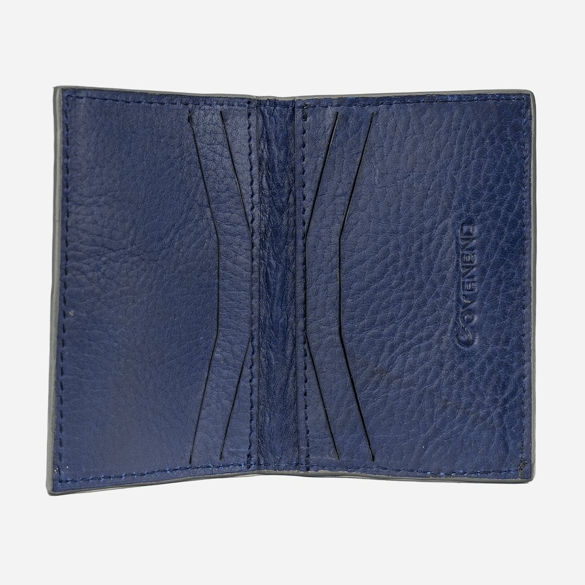 Tarjetero de piel personalizado